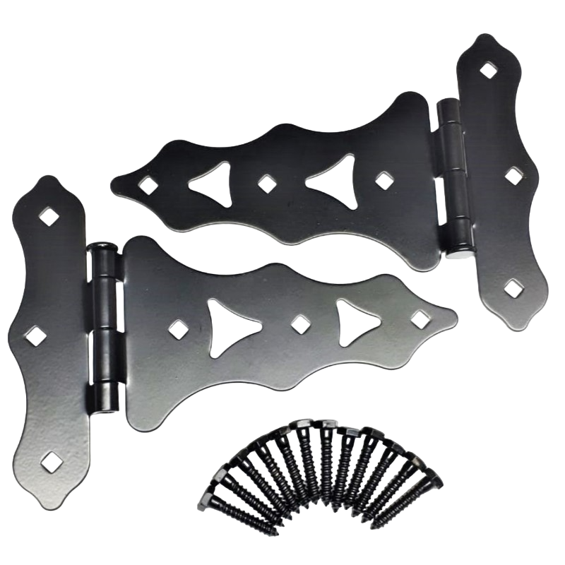 Traditional Black Tee Hinges for Backyard Door and Gates – Canadian ...